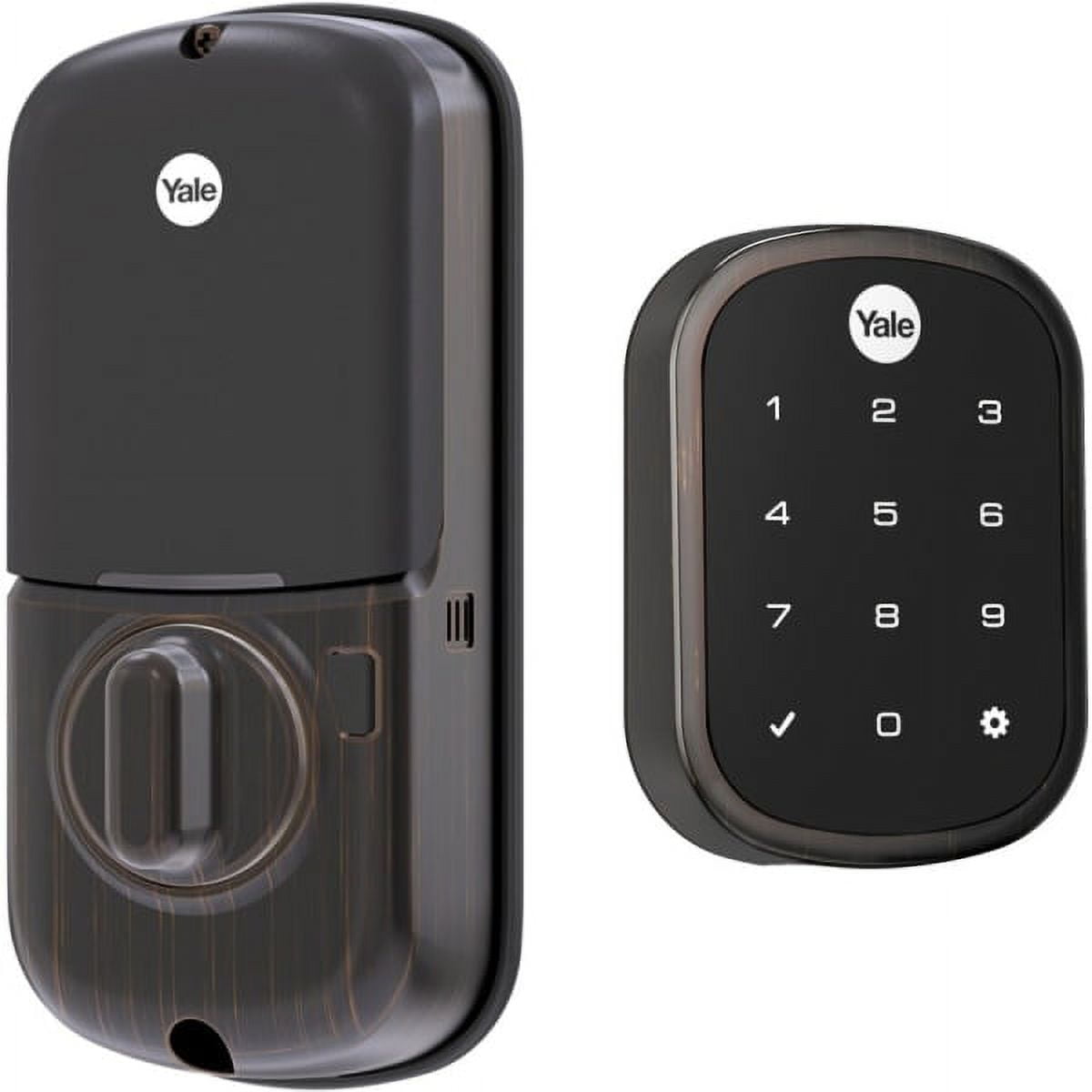 Yale Assure Lock YRD256-NR-0BP Smart Deadbolt - Oil Rubbed Bronze ...