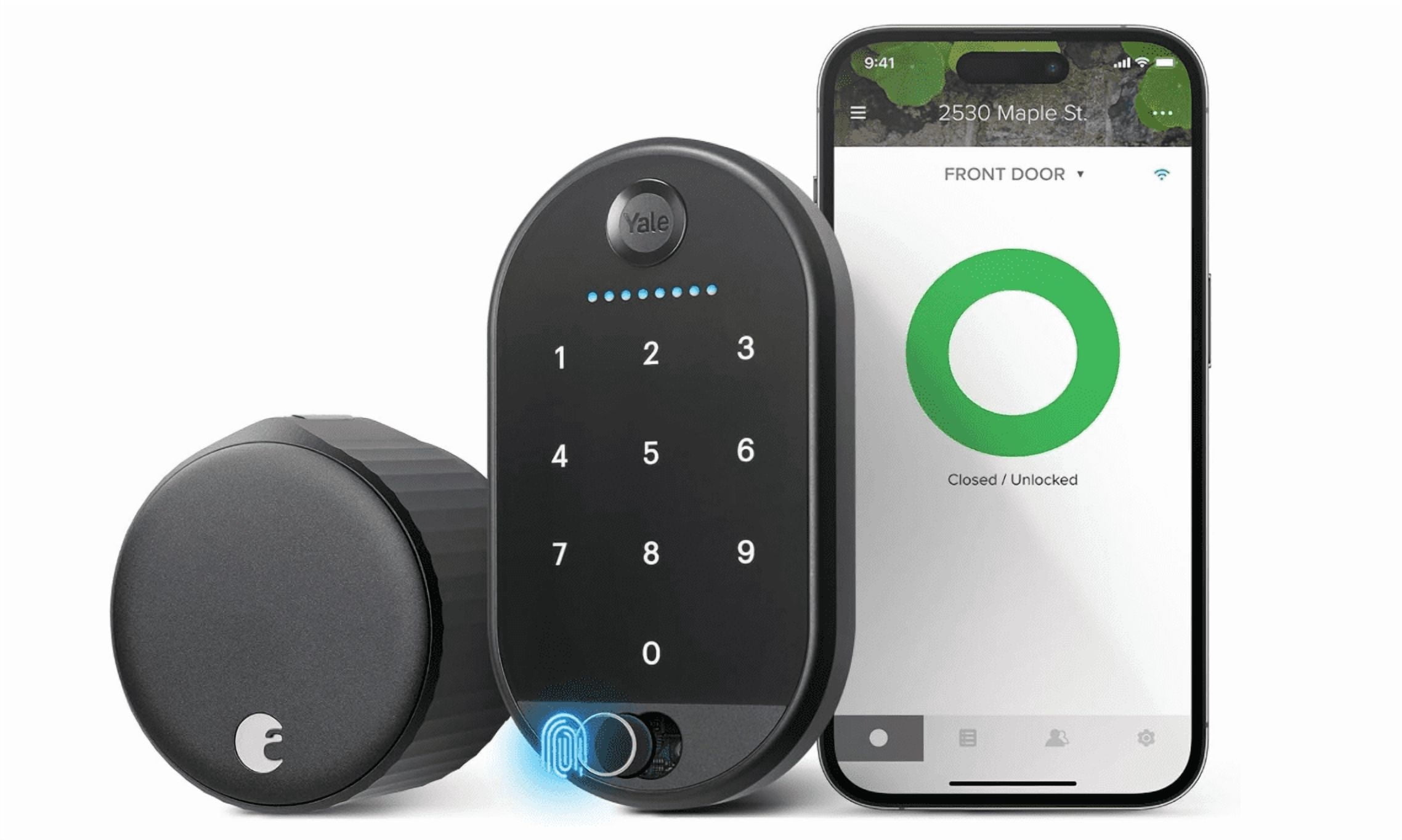 Yale August Wi-Fi Smart Lock with Keypad Touch in Black - Walmart.com