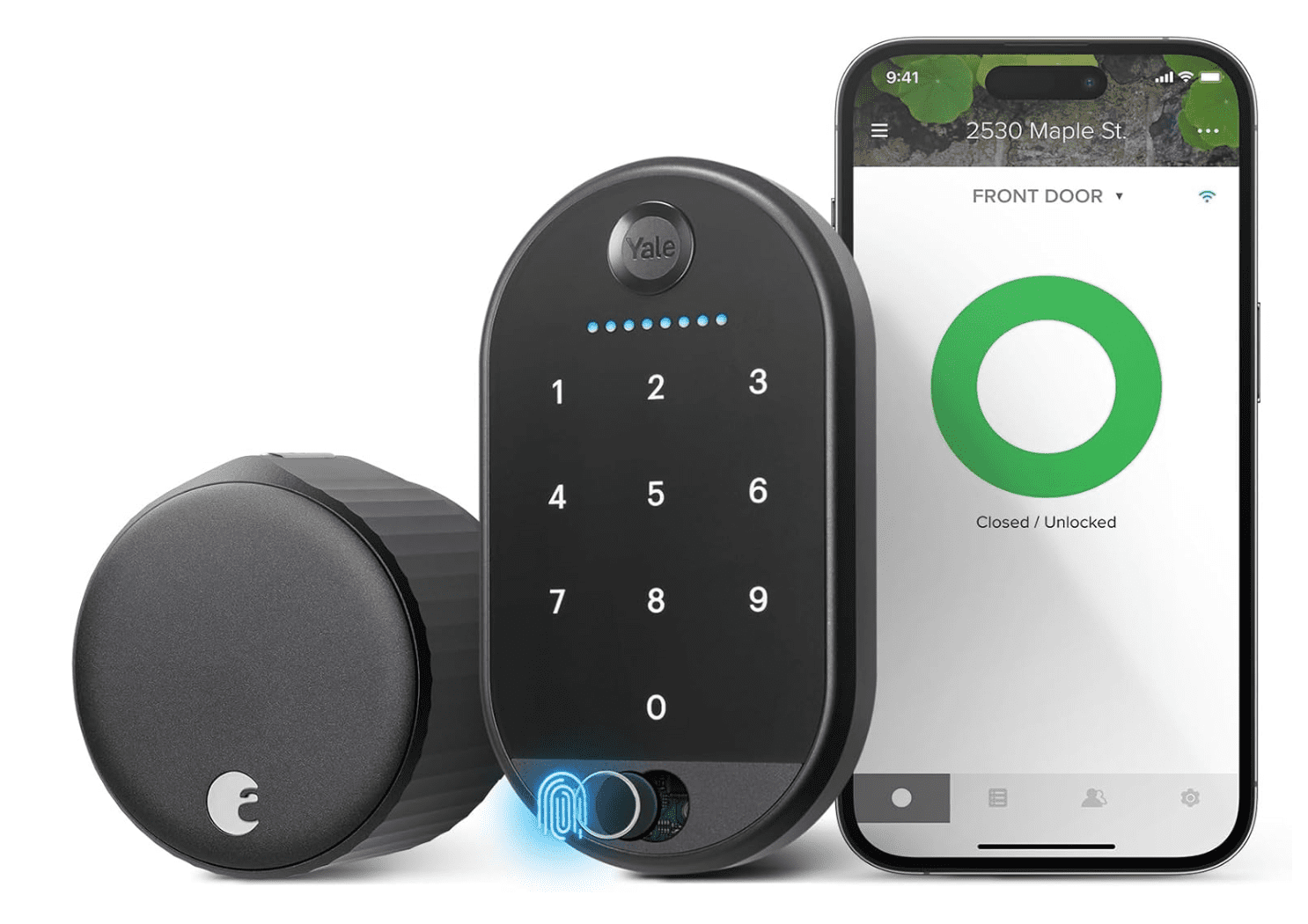 Yale August Wi-Fi Smart Lock with Keypad Touch in Black - Walmart.com