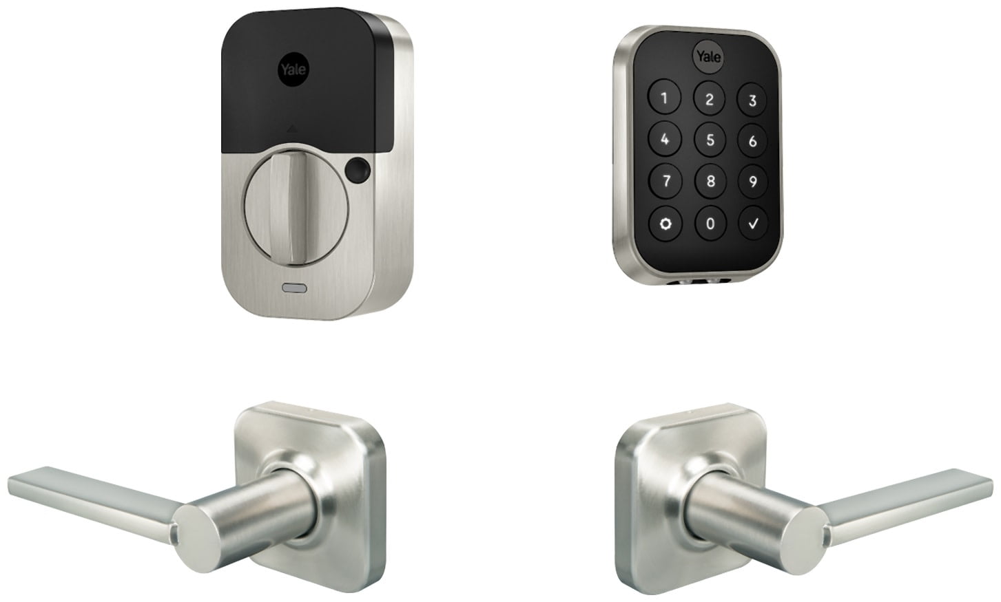Yale Assure 2 Bluetooth Smart Lock, Digital Home Deadbolt with Auto ...