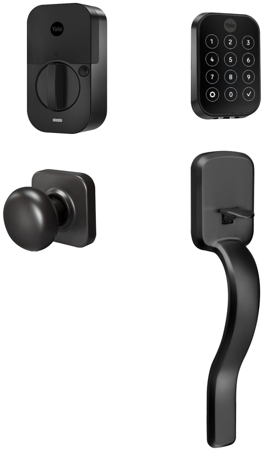 Yale B-Yrd450-Wf1-Rx Assure 2 Sectional Electronic Keyless Entry ...