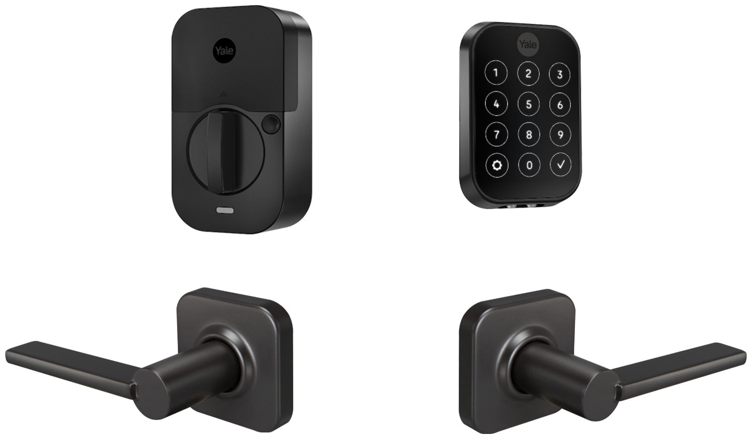 Yale B-Yrd450-Wf1-Vl Assure 2 Electronic Touchscreen Keyless Entry ...
