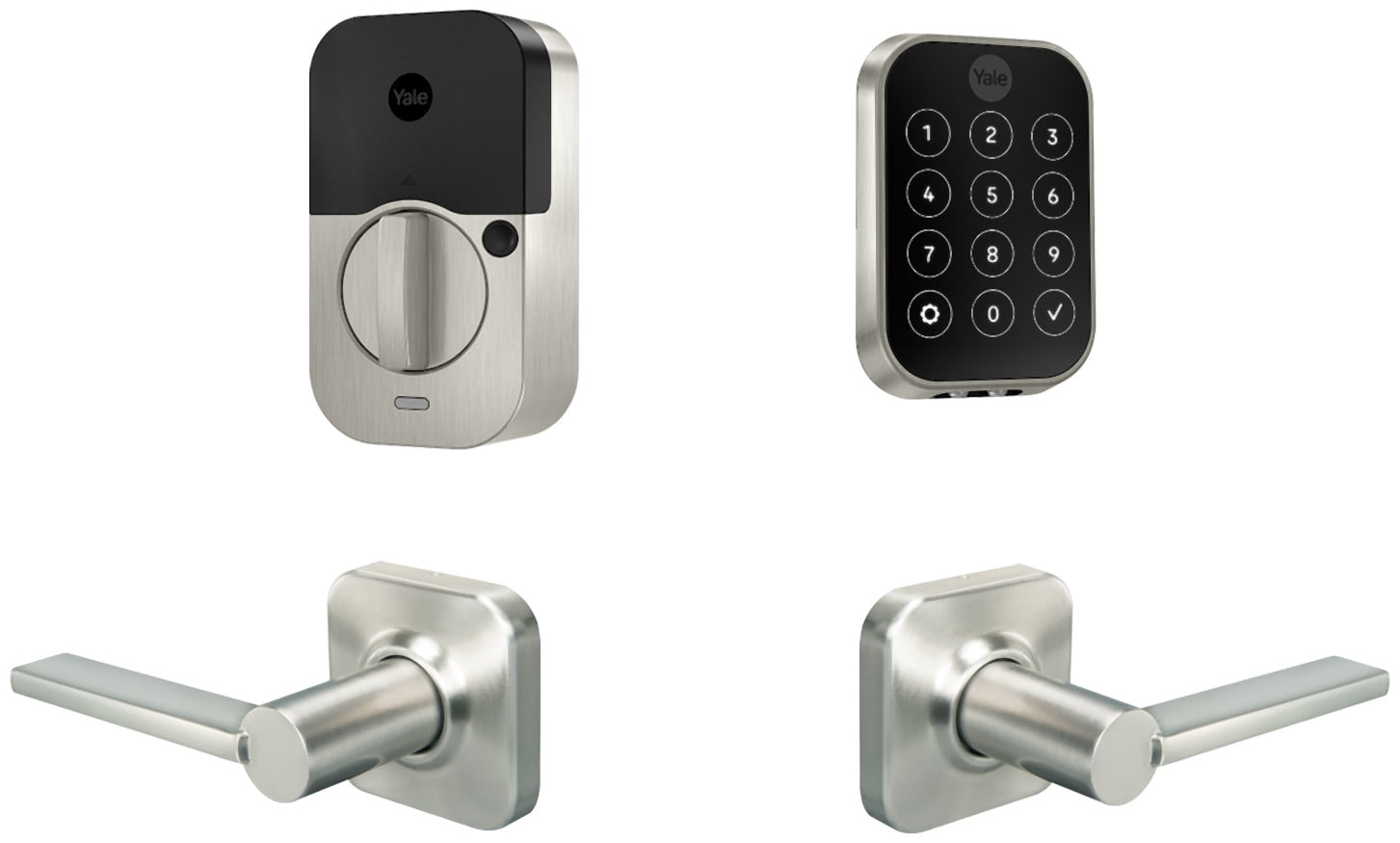 Yale B-Yrd450-Wf1-Vl Assure 2 Electronic Touchscreen Keyless Entry ...