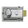 Yale Locks - P77 Traditional Nightlatch 60mm Backset Chrome Finish Box ...