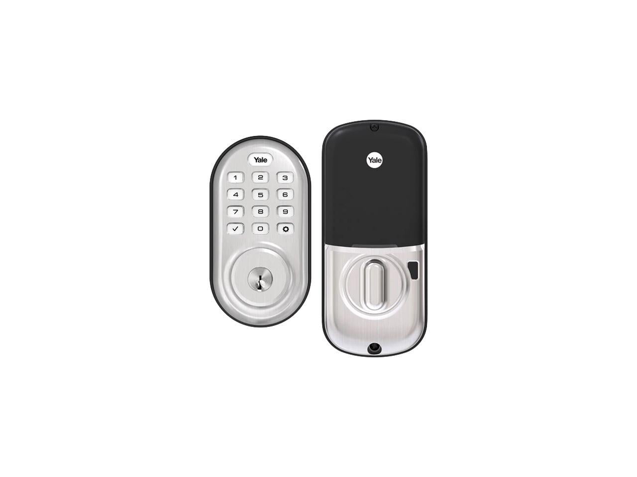Yale R-YRD216-NR-619 Assure Lock - Keypad Door Lock in Satin Nickel ...