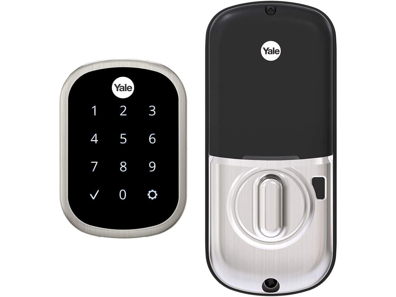 Yale Electronic Smart Touch Assure Lock SL Thumbturn Deadbolt with Slim ...
