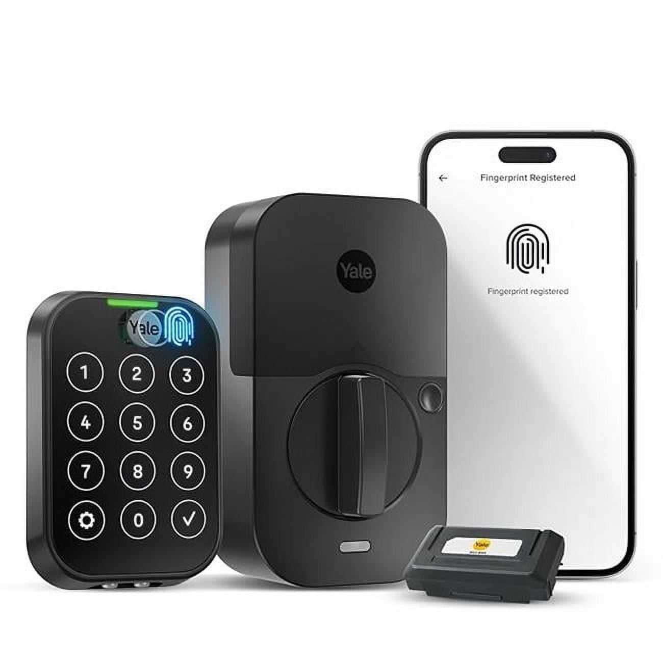 Yale Real Living YRD450FWF1BSP Assure Lock 2 Touch with Wi-Fi - Key ...