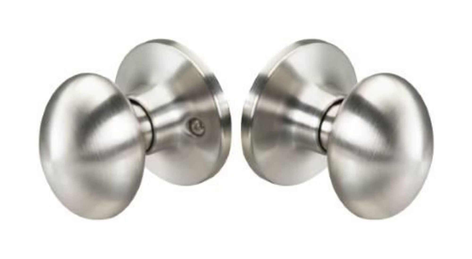 Yale YR10WA619 Residential Edge Passage Lock with Waycross Knob, Satin ...