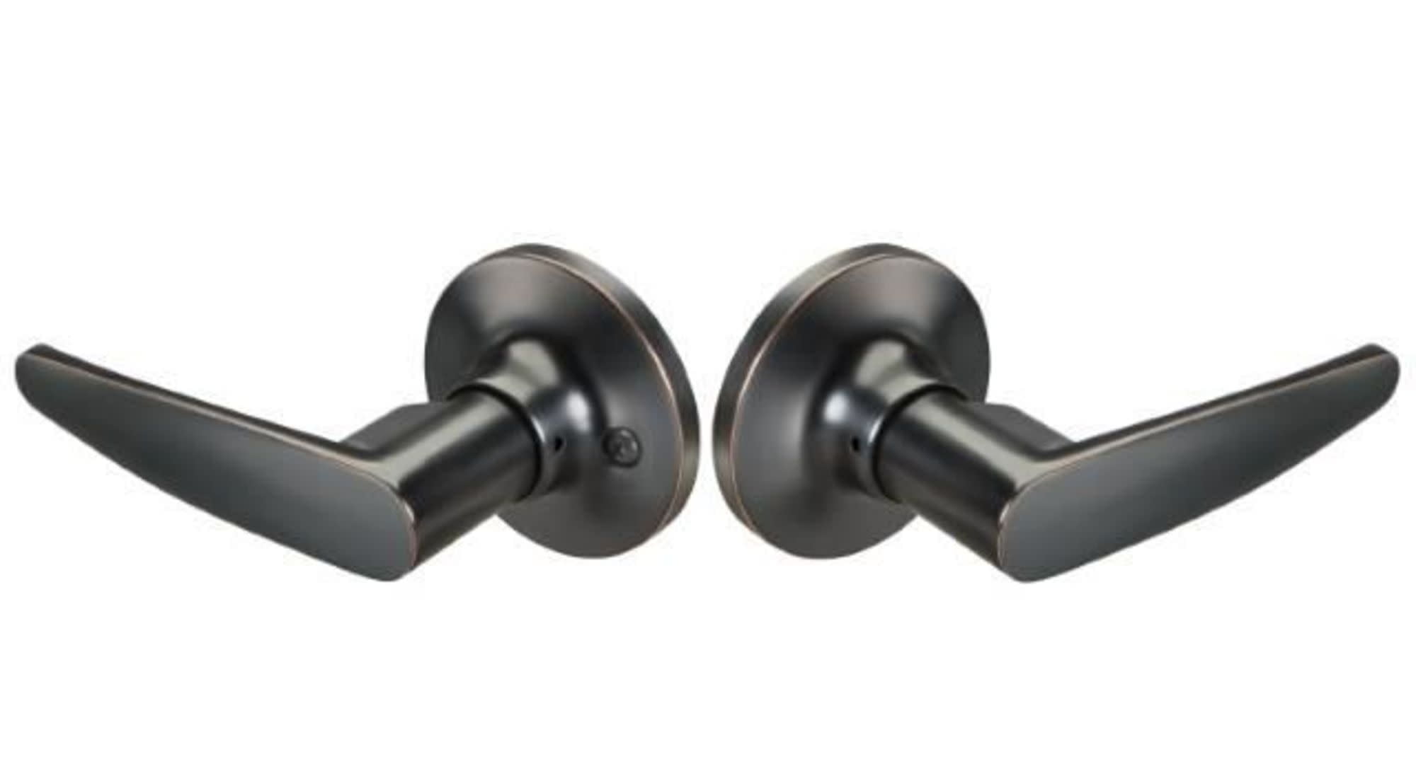 Yale YR11AL10BP Residential Edge Passage Lock with Alpharetta Lever ...