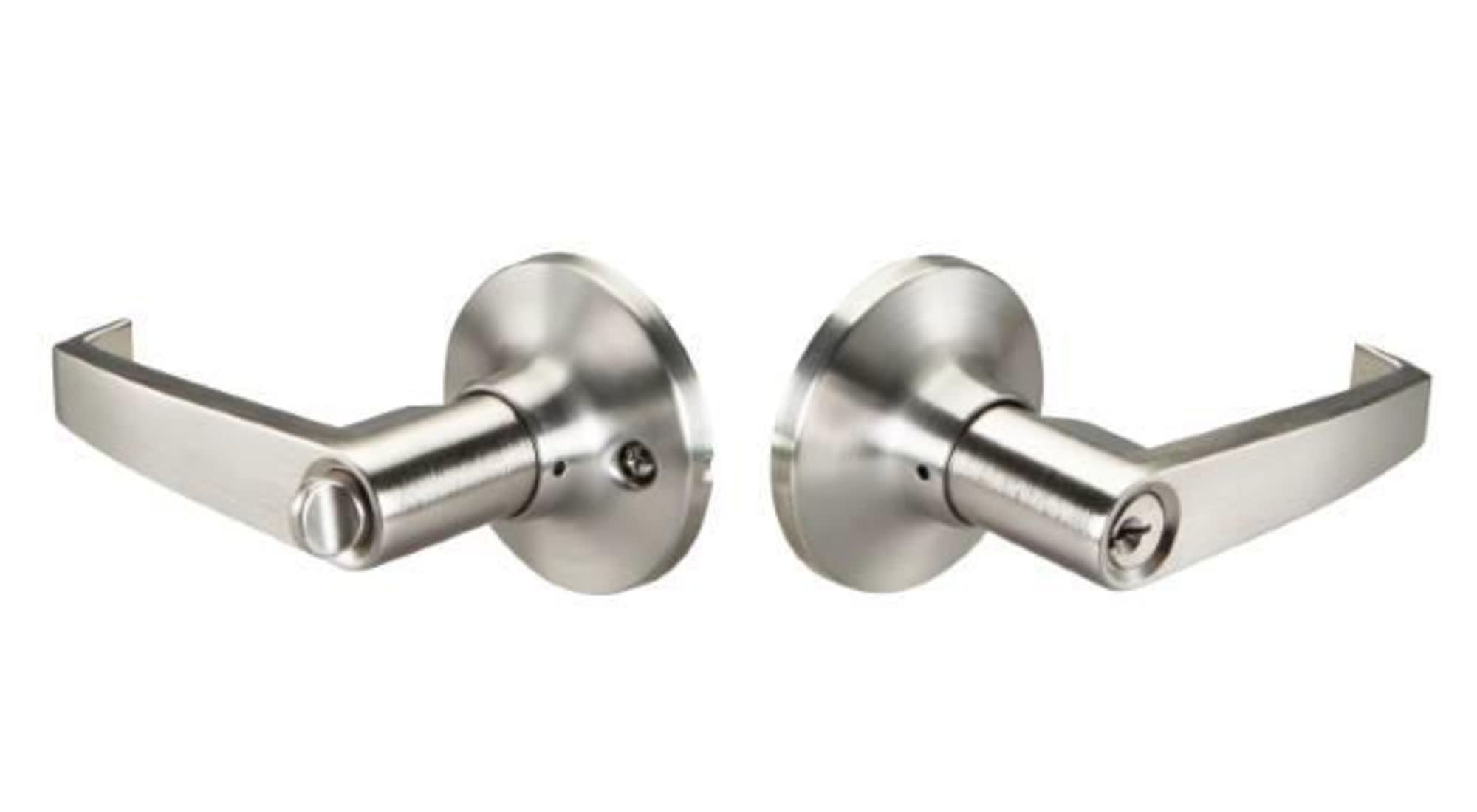 Yale YR71ED619 Residential Edge Entry Lock with Edisto Lever with ...