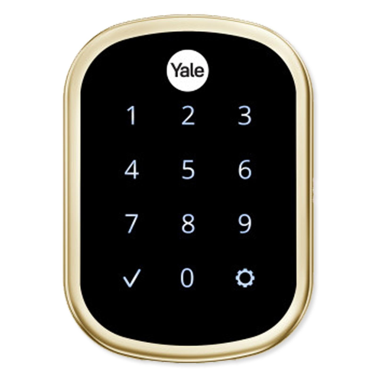Yale YRD256-ZW-P05 Assure Lock Pro SL Touchscreen Key-Free Deadbolt ...