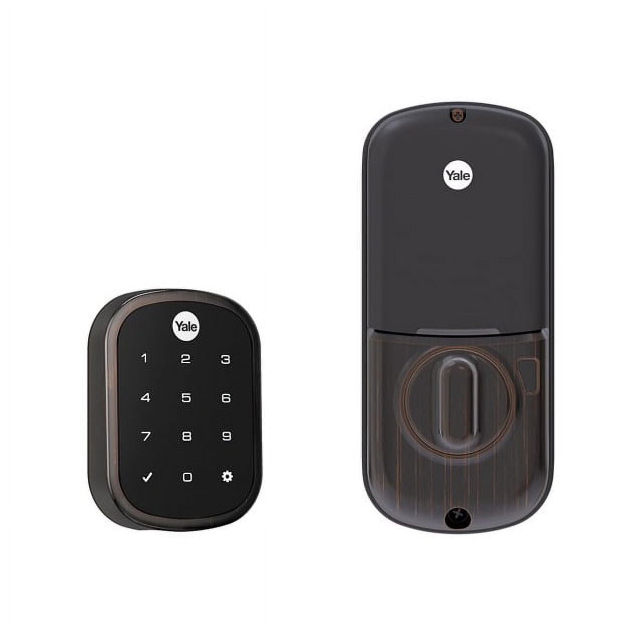 Yale Smart Door Wireless Electronic Keyless Keypad Deadbolt, iM1 ...