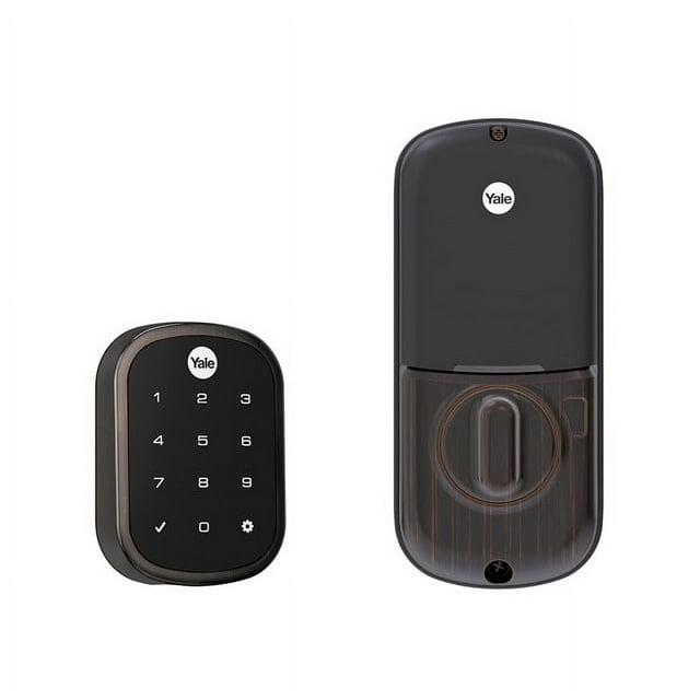 Yale Smart Door Wireless Electronic Keyless Keypad Deadbolt, iM1 ...