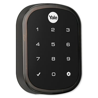 Yale YRD216-ZW2-0BP Keypad Deadbolt Z-Wave Lock-Oil Rubbed Bronze ...