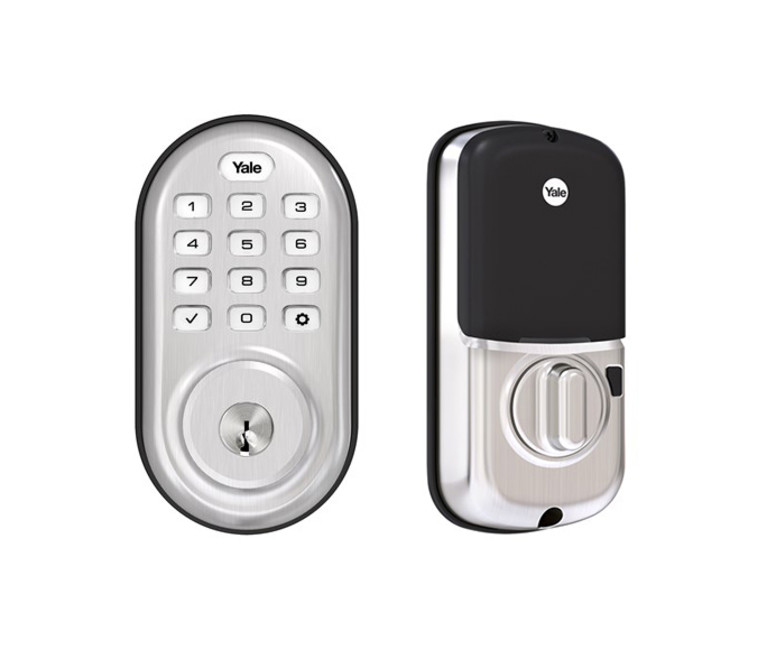 Yale Yrd216-Zw2 Real Living Deadbolt - Nickel - Walmart.com