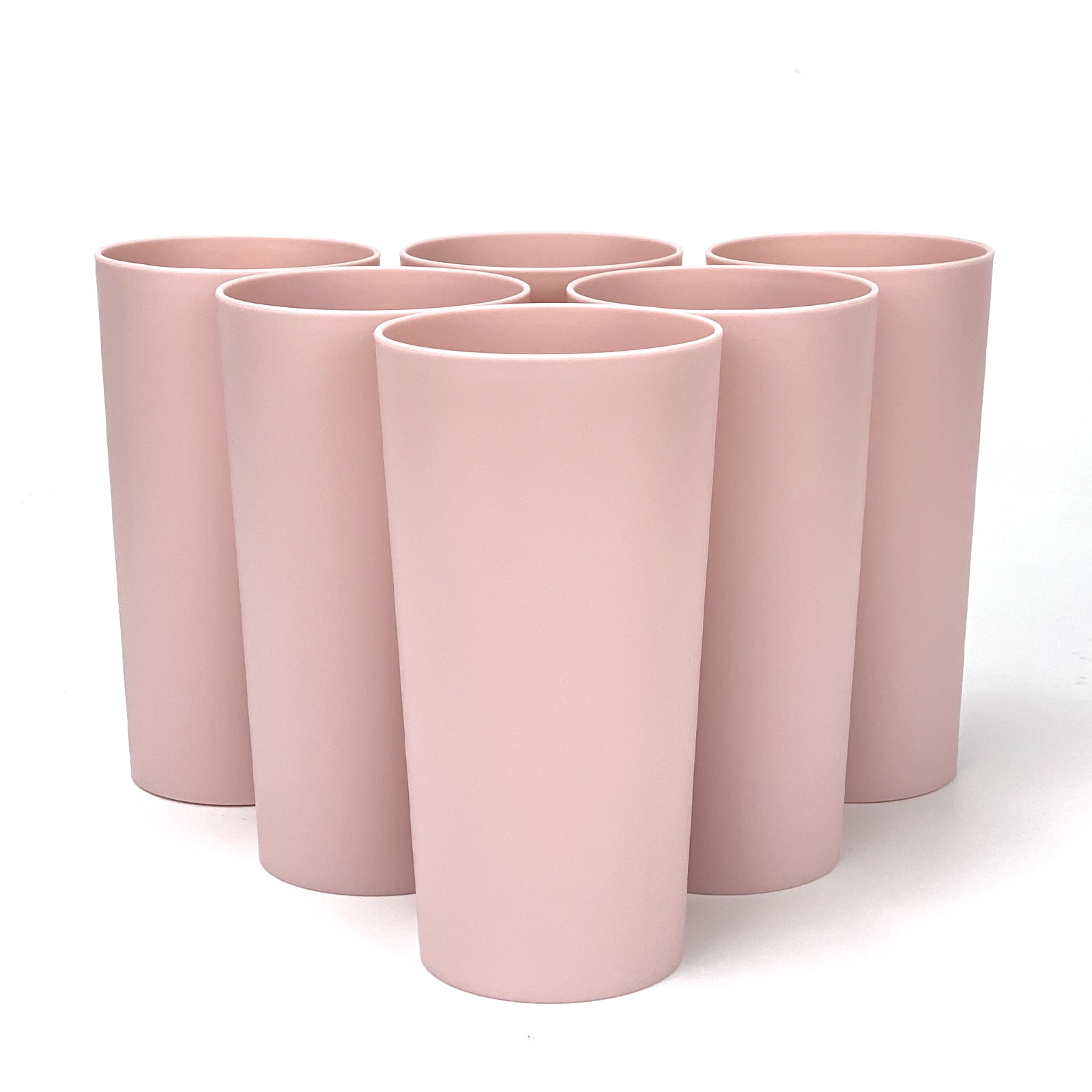 Yalin 26 ounce Plastic Tumblers/Large Drinking Glasses/Party Cups/Iced ...