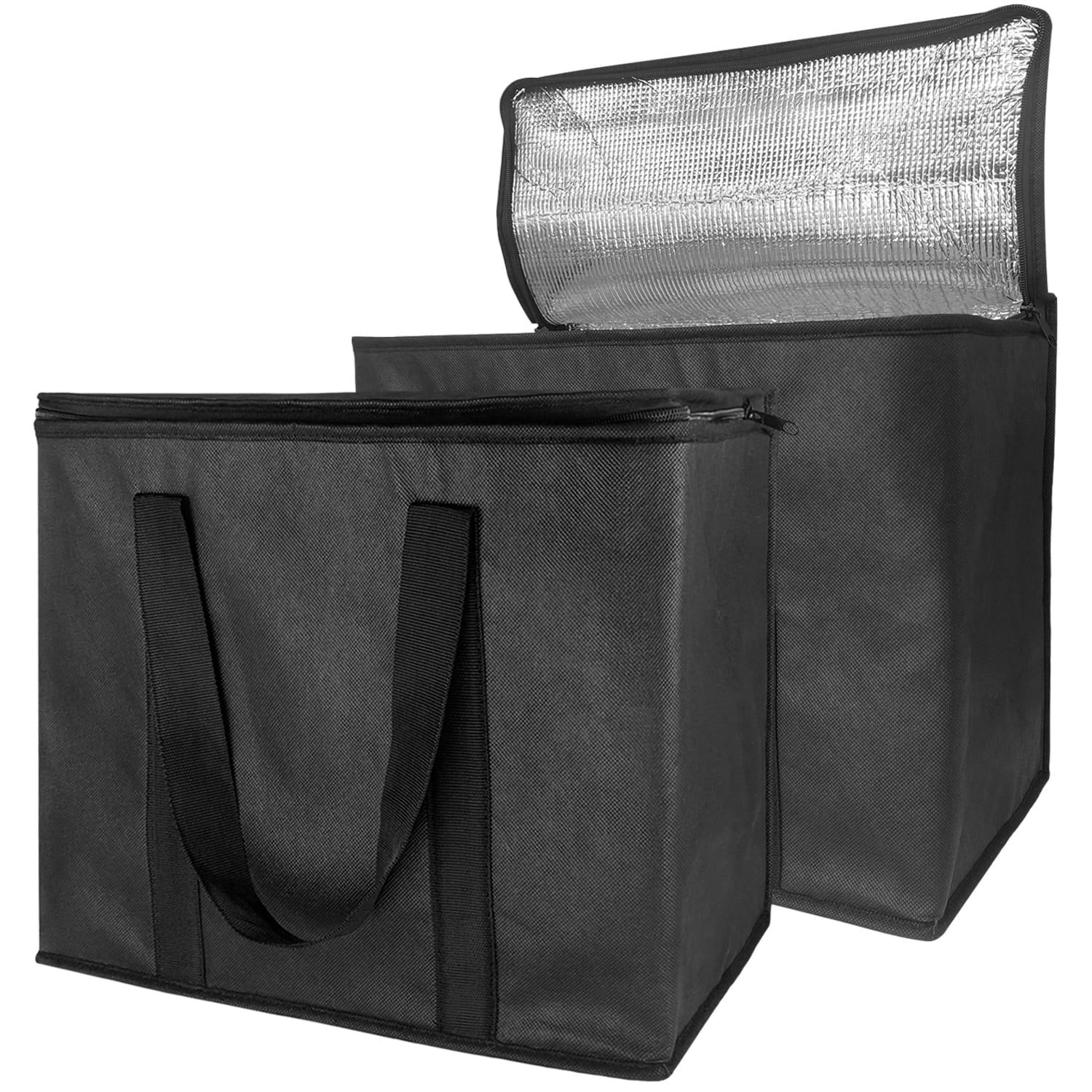 Yalin Set of 2 Large Insulated Collapsible Cooler Bags with Durable ...