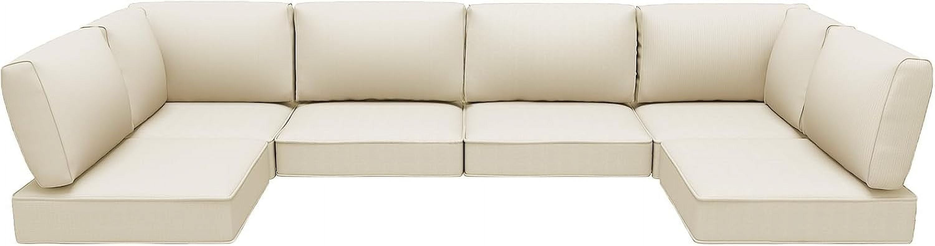 Yalissey Outdoor Replacement Cushions for Patio Furniture,Water ...