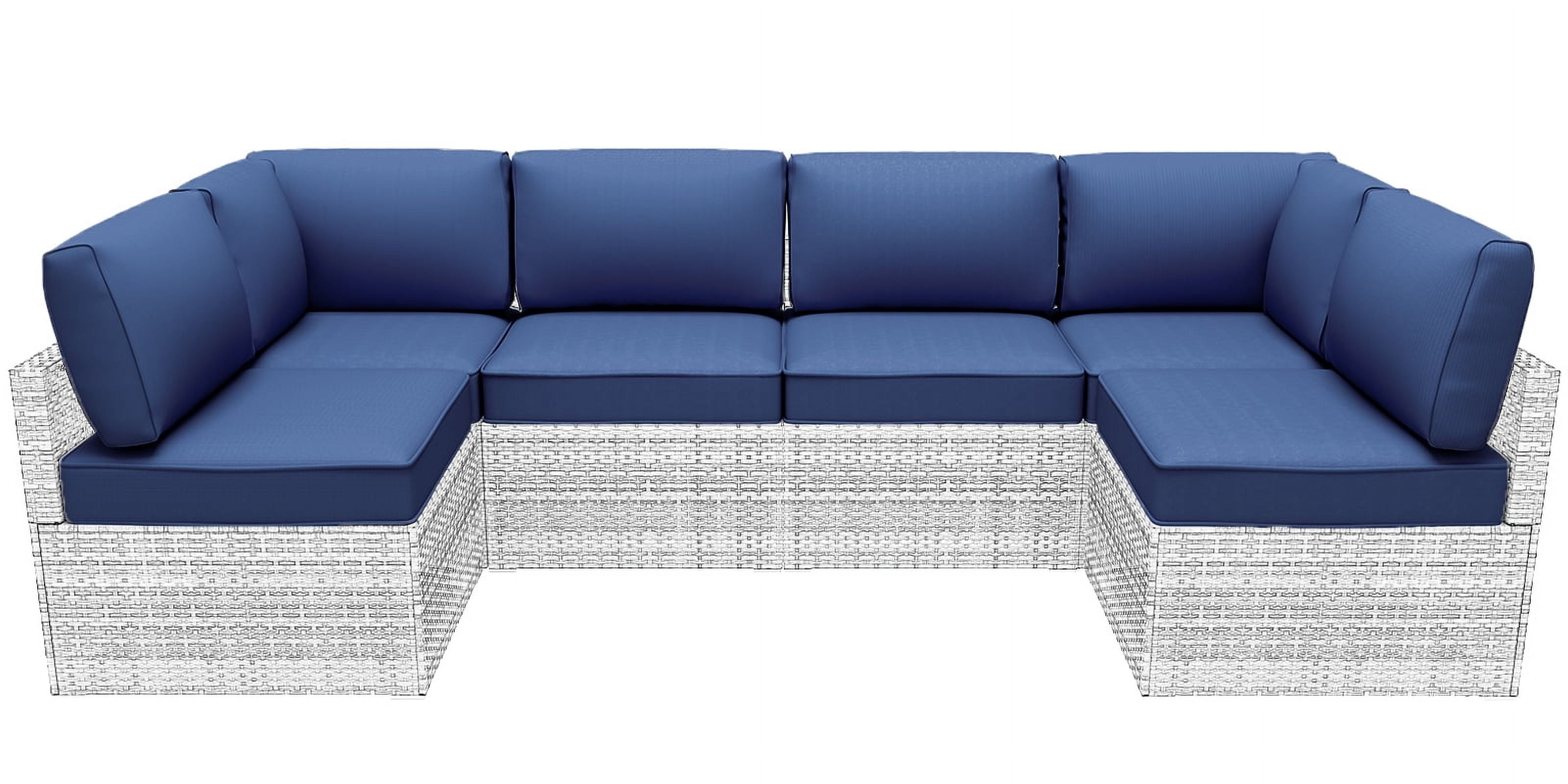 Yalissey Outdoor Replacement Cushions for Patio Furniture,Water ...