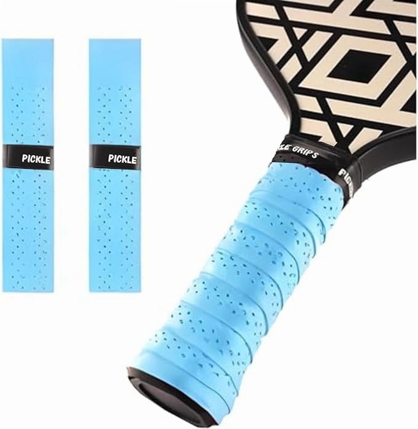 Yalla Tennis & Pickleball Grip Tape - Premium Overgrip for Paddles & Rackets (Baby Blue, 2 Pack ...