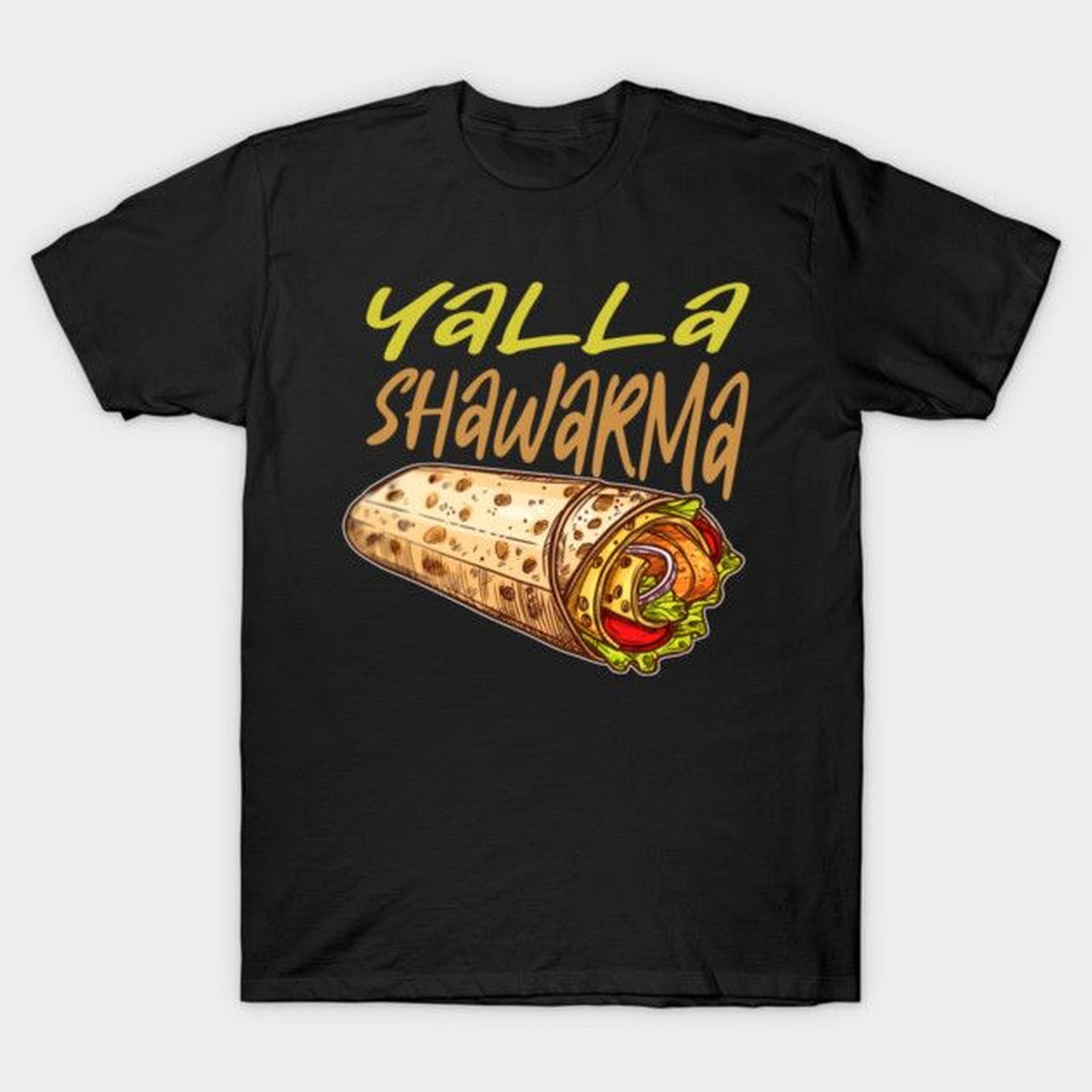 Yalla S1HAwarma GifT1 Idea for Street Food and S1HAwarma Fans T1S1Hirt ...