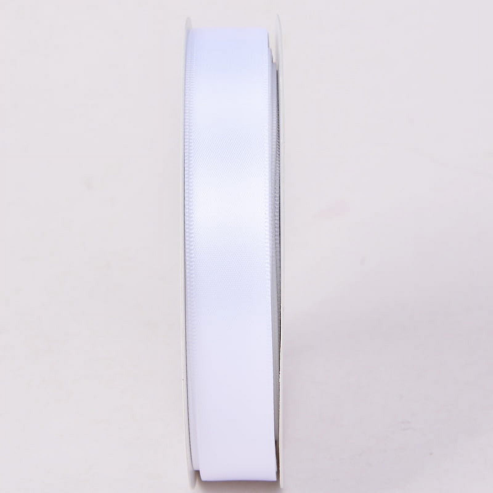Yama Ribbon, Mega Single Face Ribbon White 0.625inch x 75 feet ...
