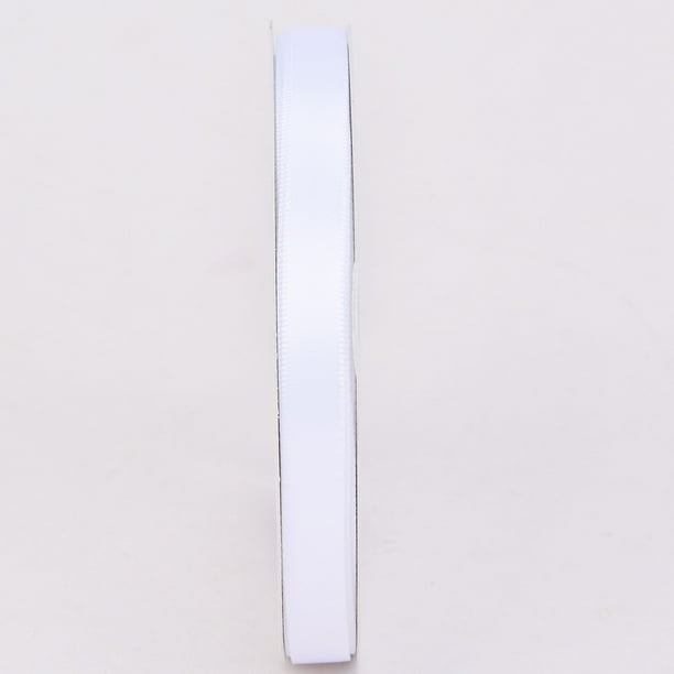 Yama Ribbon, Mega Single Face Satin Ribbon White 0.375inch x 75 feet ...