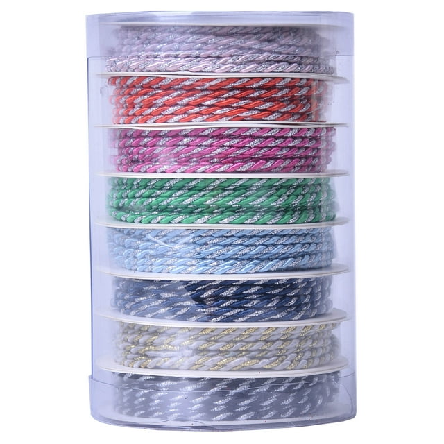 Yama Ribbon, Rainbow Colors Cord Tower, 8 Unique Cords, 96 feet ...