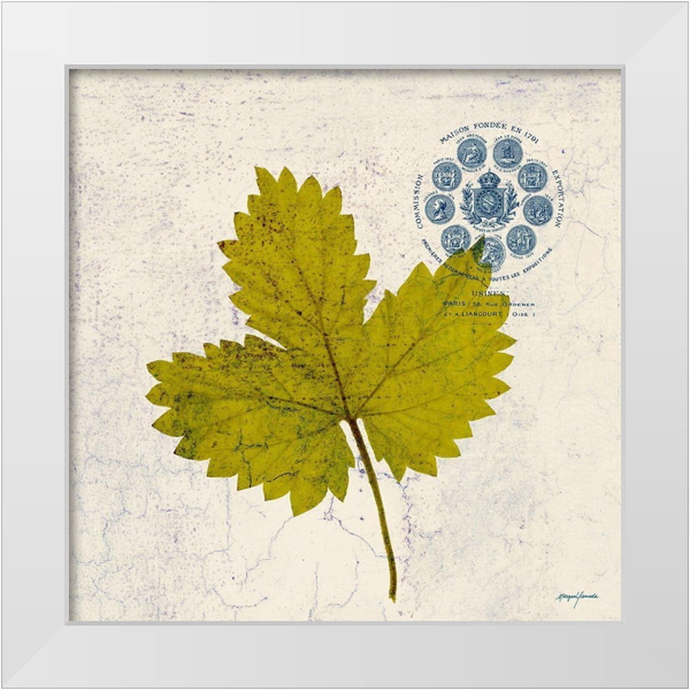 Yamada, Morgan 26x26 White Modern Wood Framed Museum Art Print Titled ...