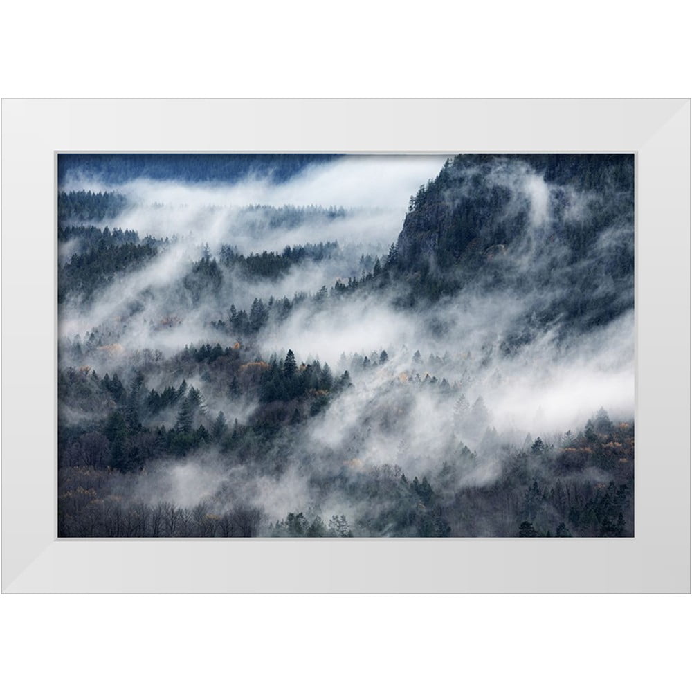 Yamada, Tomomi 18x13 White Modern Wood Framed Museum Art Print Titled ...