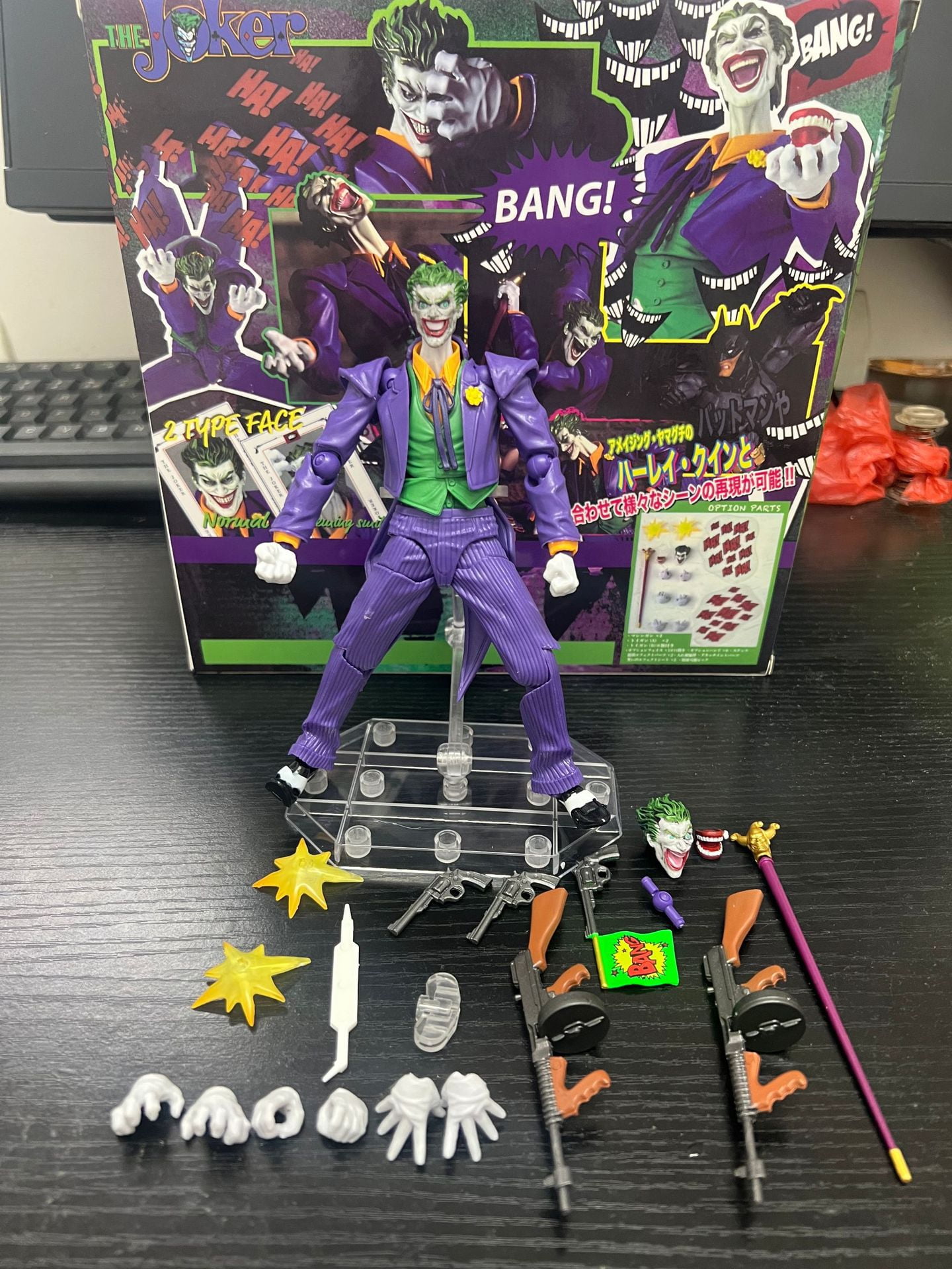 Yamaguchi Manga Version Joker Action Figure 1/12 1.0 Full Set 6 inch Ko ...