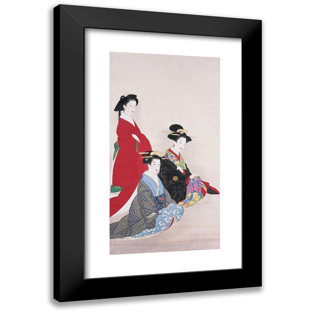 Yamaguchi Soken 9x14 Black Modern Framed Museum Art Print Titled ...