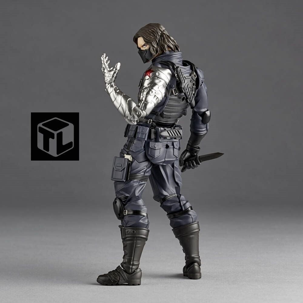 Yamaguchi Winter Soldier Action Figure, PVC Material, 17cm Height, KO ...