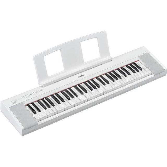 Yamaha 61-Key Piaggero Ultra-Portable Digital Piano, Black - Walmart.com