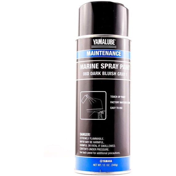 Yamaha ACC-MRNPA-IT-8D Marine Spray Paint 08D Dark Bluish Gray1 ...