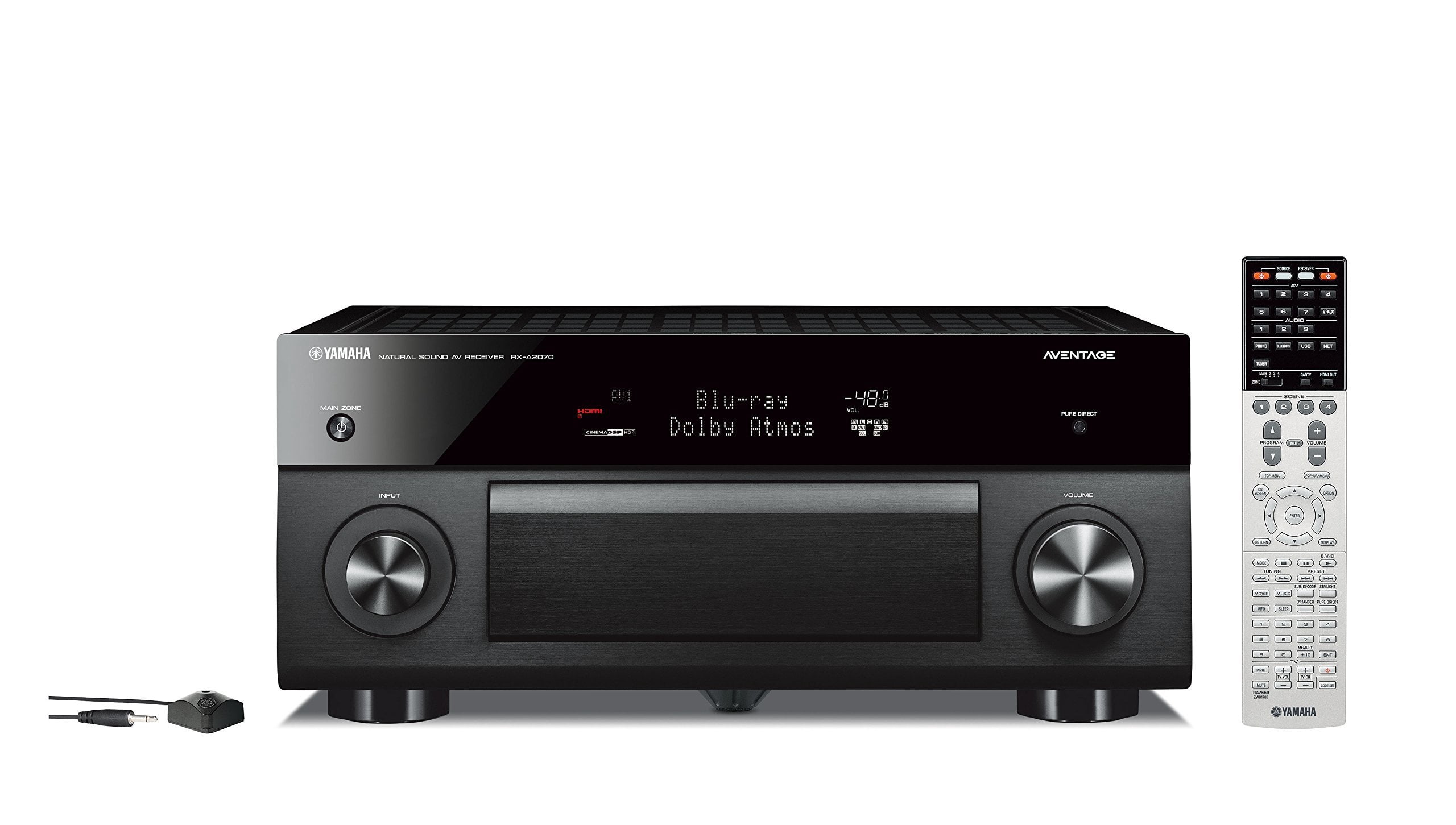 Yamaha AVENTAGE RX-A2070 - AV network receiver - 9.2 channel - black ...