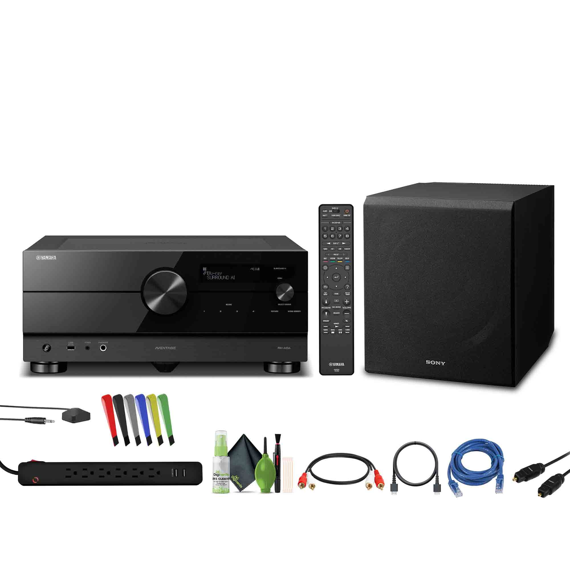 Yamaha AVENTAGE RX-A8A 11.2-Channel Surround Sound Network AV Receiver ...