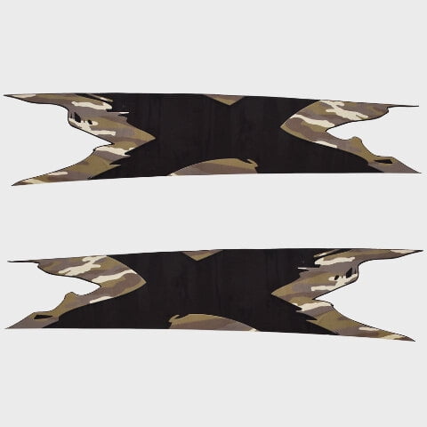 Yamaha Boat Decals F2GU417C-00/F2GU417B-00 | Camouflage Stickers (2Pc ...