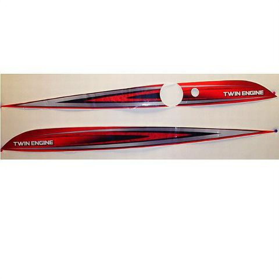 Yamaha Boat Graphic Decal F2A-U417G60 | Jet Boat 62 1/2 x 4 3/4 Inch ...