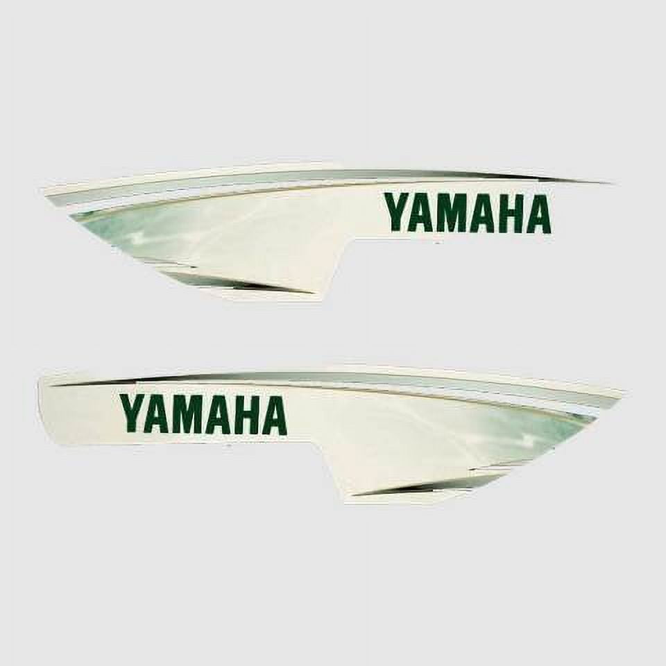 Yamaha Boat Graphic Decal Stickers | Green Black (Set of 2) - Walmart.com