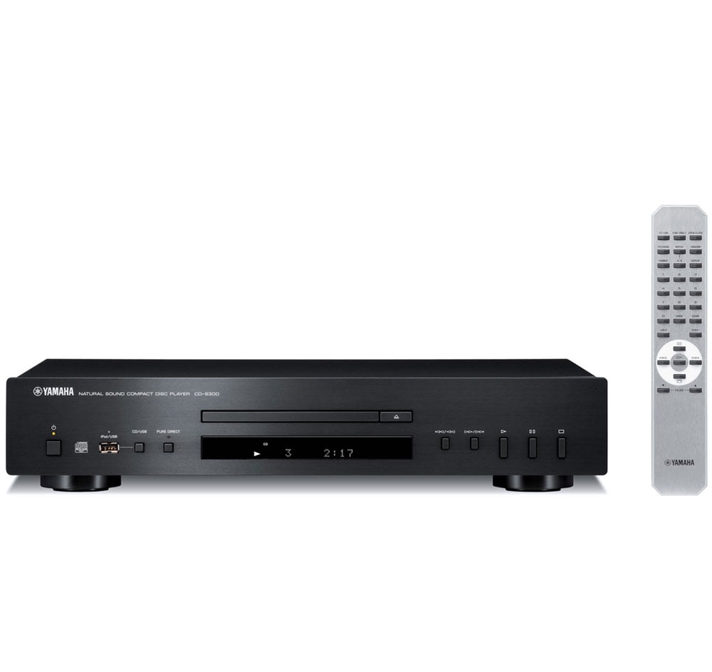 Yamaha Audio Music CD-S300BL Compact Disc Player (Black) - Walmart.com