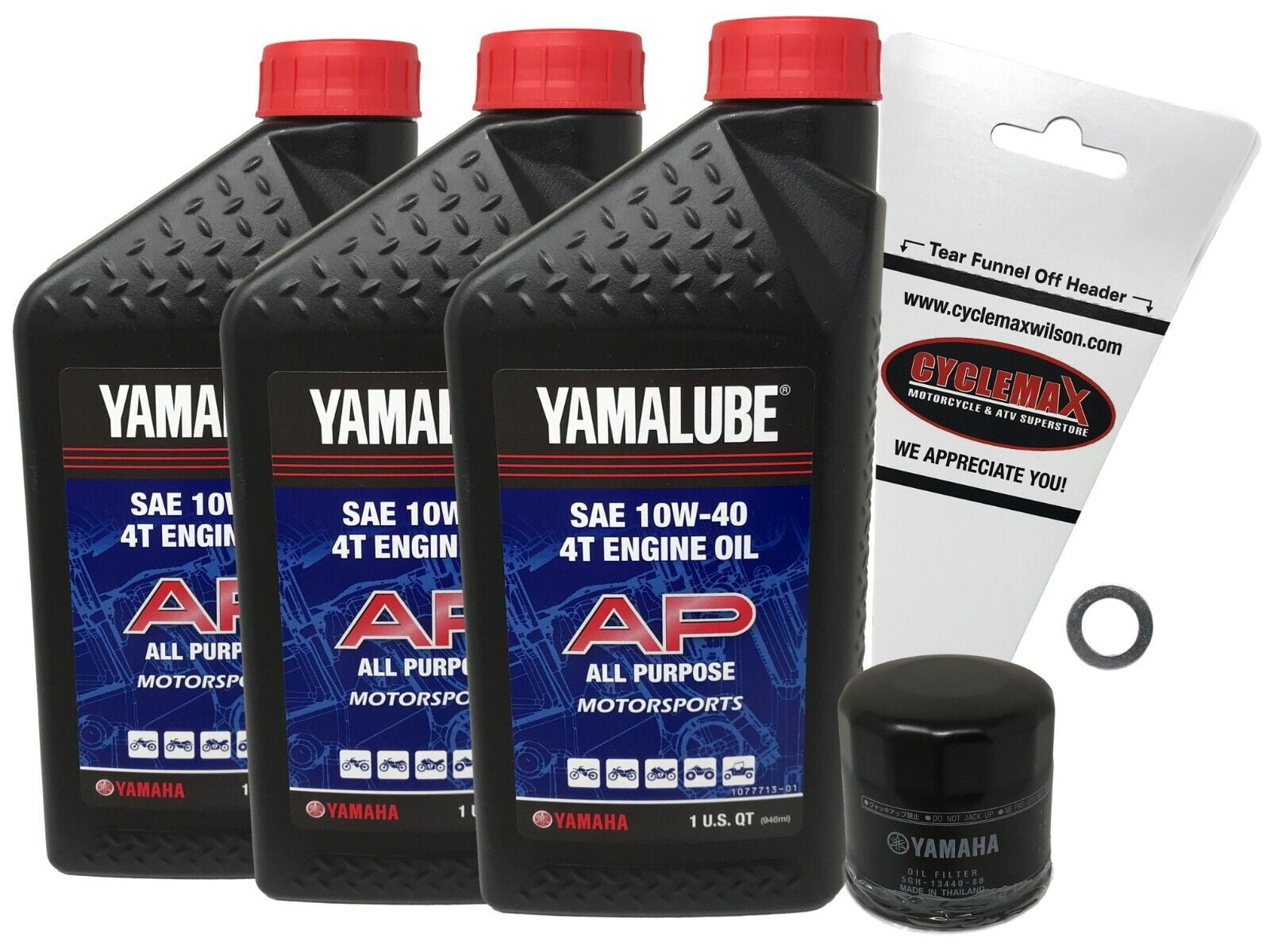 Yamaha Genuine 2019-2023 Kodiak 700 Oil Change Kit - Walmart.com
