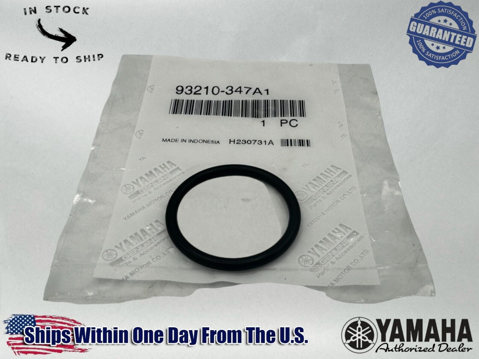 Yamaha Genuine OEM Authentic O-Ring 93210-347A1-00-00 - Walmart.com