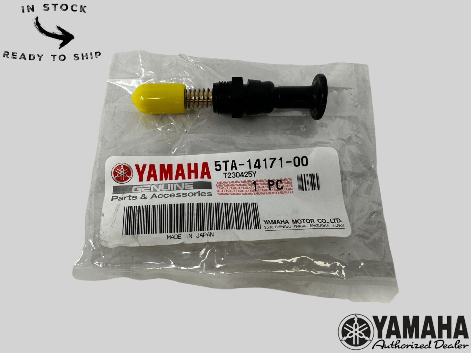 Yamaha Genuine OEM Authentic Starter Plunger 5TA-14171-00-00 - Walmart.com