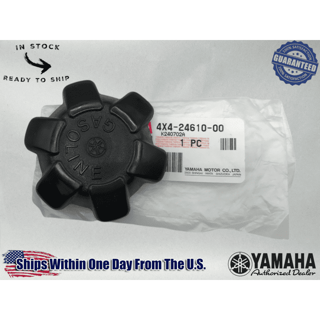 Yamaha Genuine OEM Fuel Gas Cap Lid Big Wheel Y TRI 4 ZINGER 4X4-24610 ...