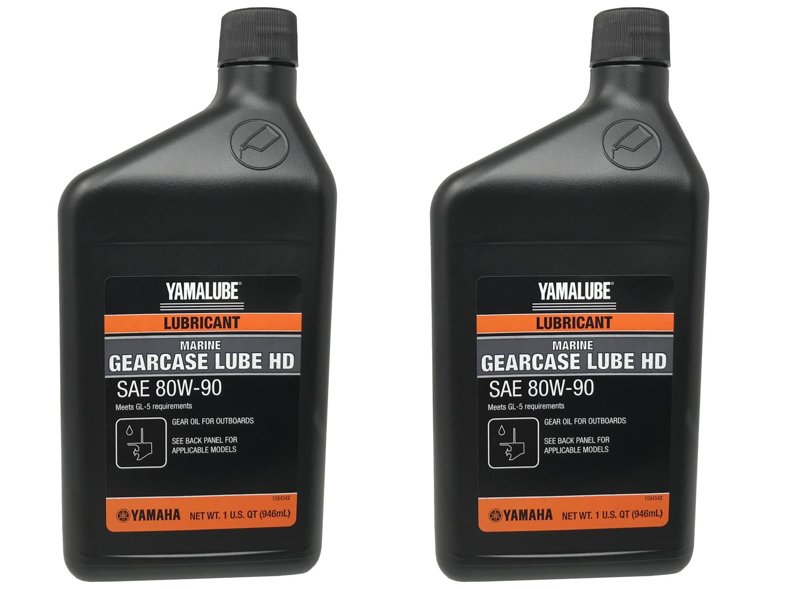 Yamaha Genuine OEM Gearcase Lube HD, Motor Oil Fluid, 2 Pack ACC-GLUBE ...