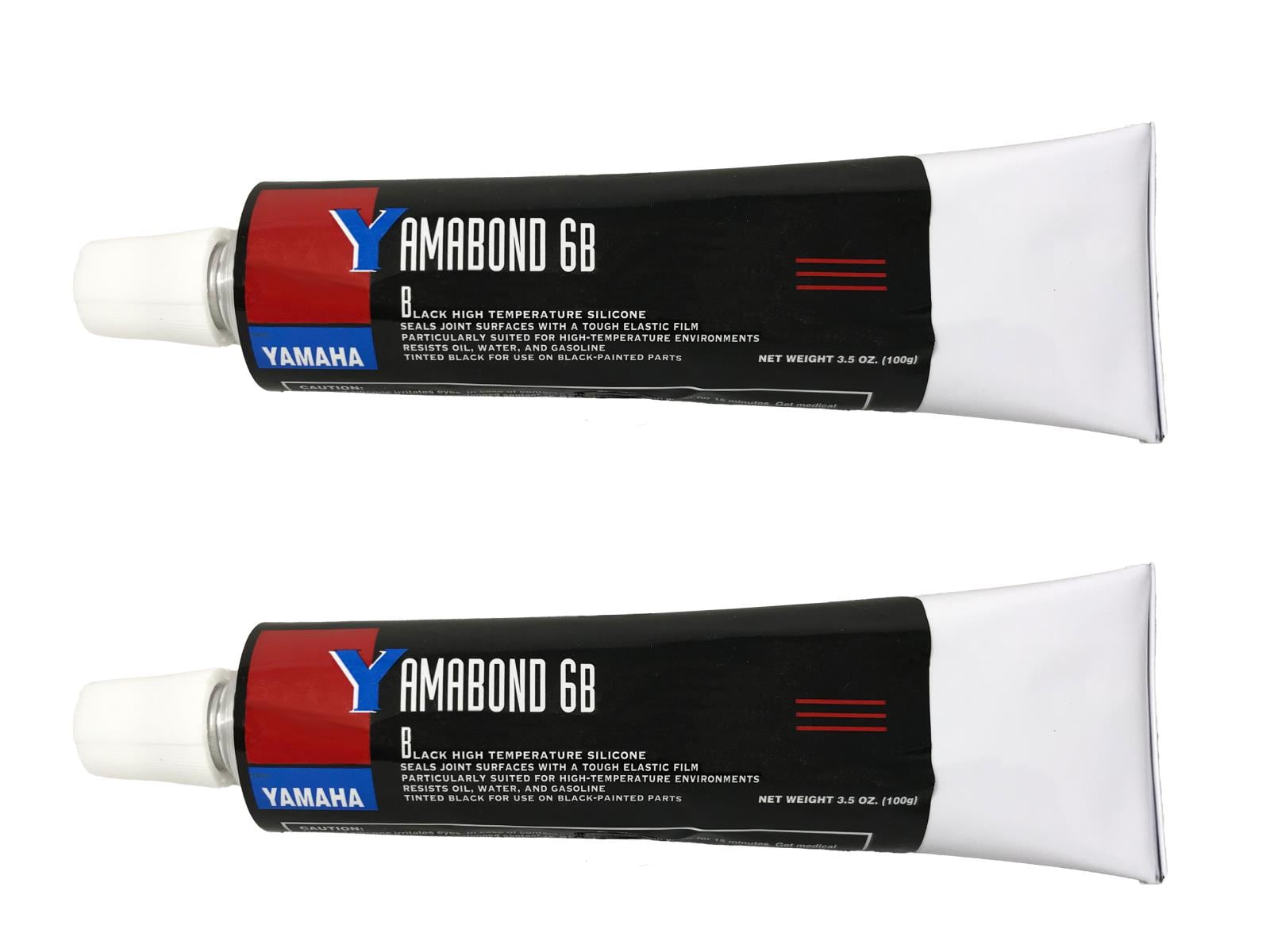 Yamaha Genuine OEM Yamabond High Temperature Silicone ACC-YAMAB-ND-6B - 2 Pack - Walmart.com