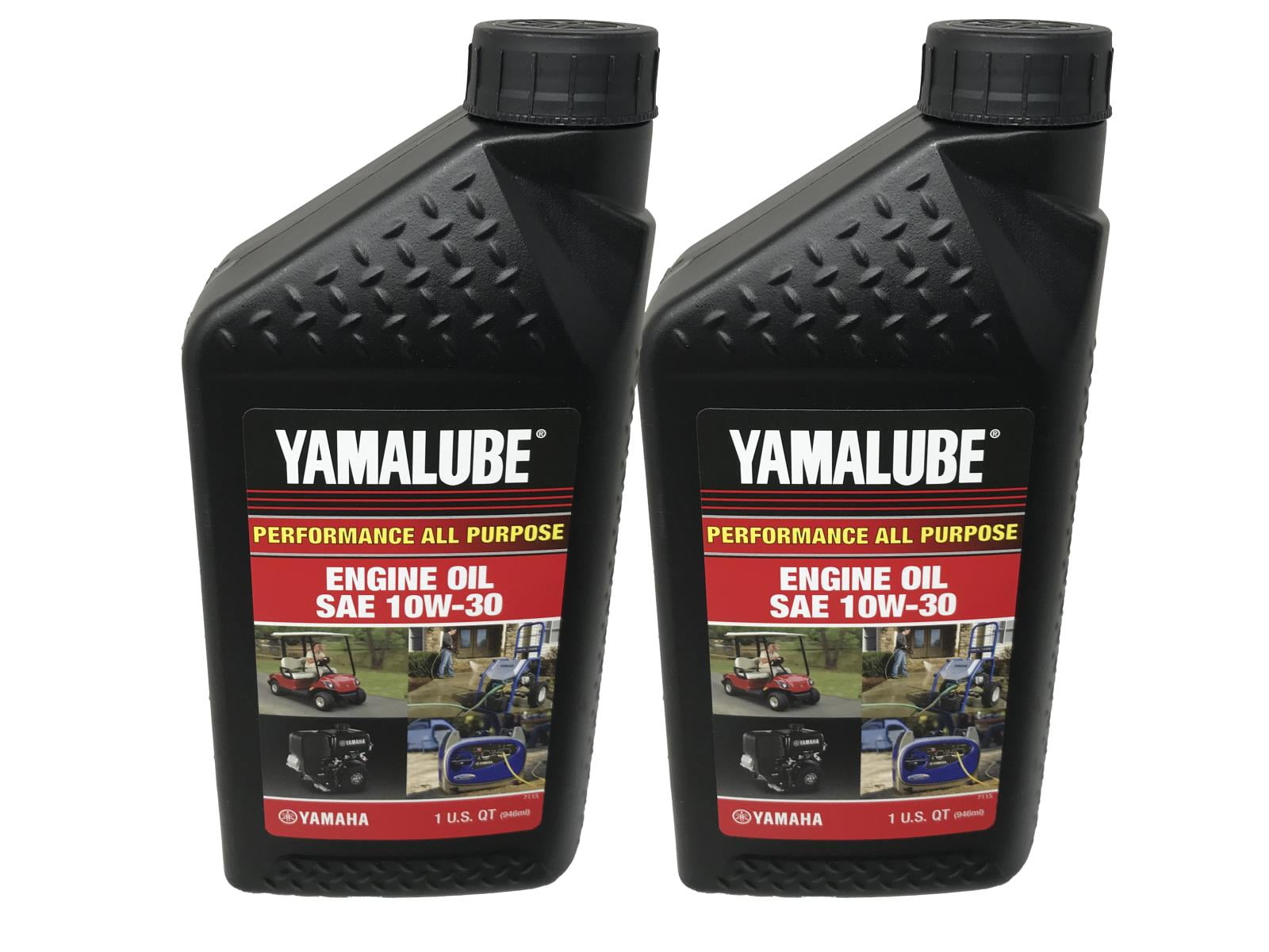 Yamaha Genuine OEM Yamalube 10W-30 Engine Oil LUB-10W30-GG-12 - 2 Pack ...