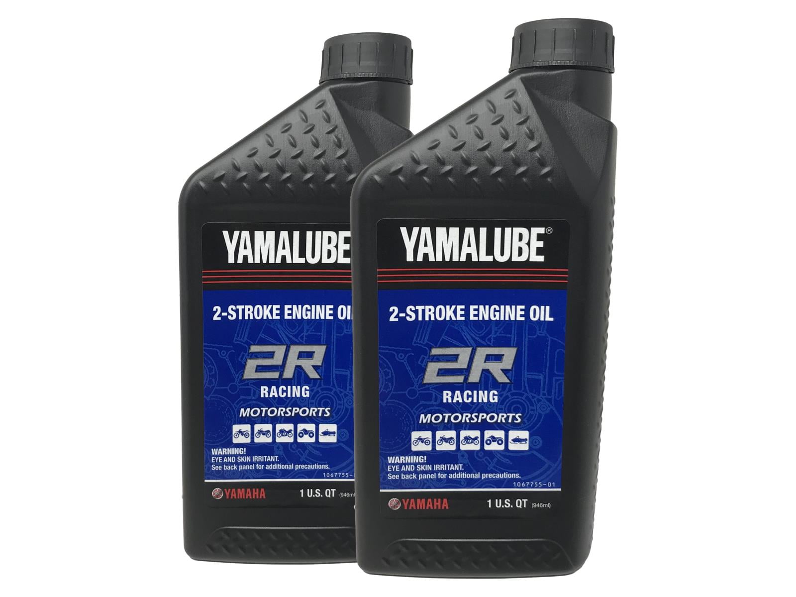 Yamaha Genuine OEM Yamalube 2R Racing Oil LUB-2STRK-R1-12 - 2 Pack ...