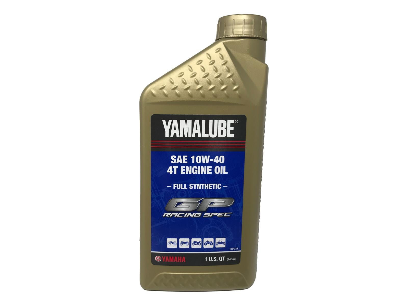 Yamaha Genuine Yamalube Full Synthetic 10W40 Racing Oil LUB-RS4GP-FS-12 ...